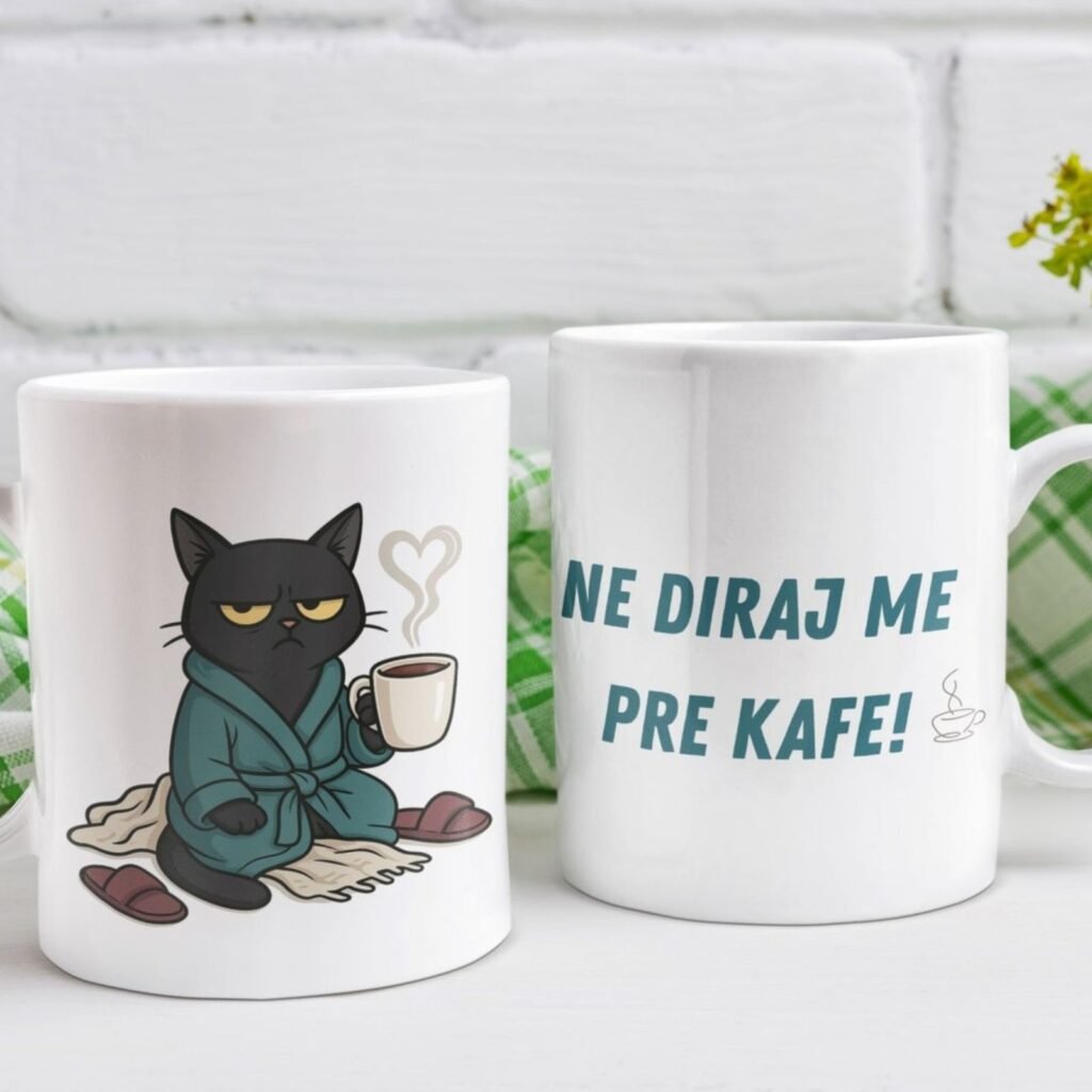 Šolja ne diraj me pre kafe - Mačketina