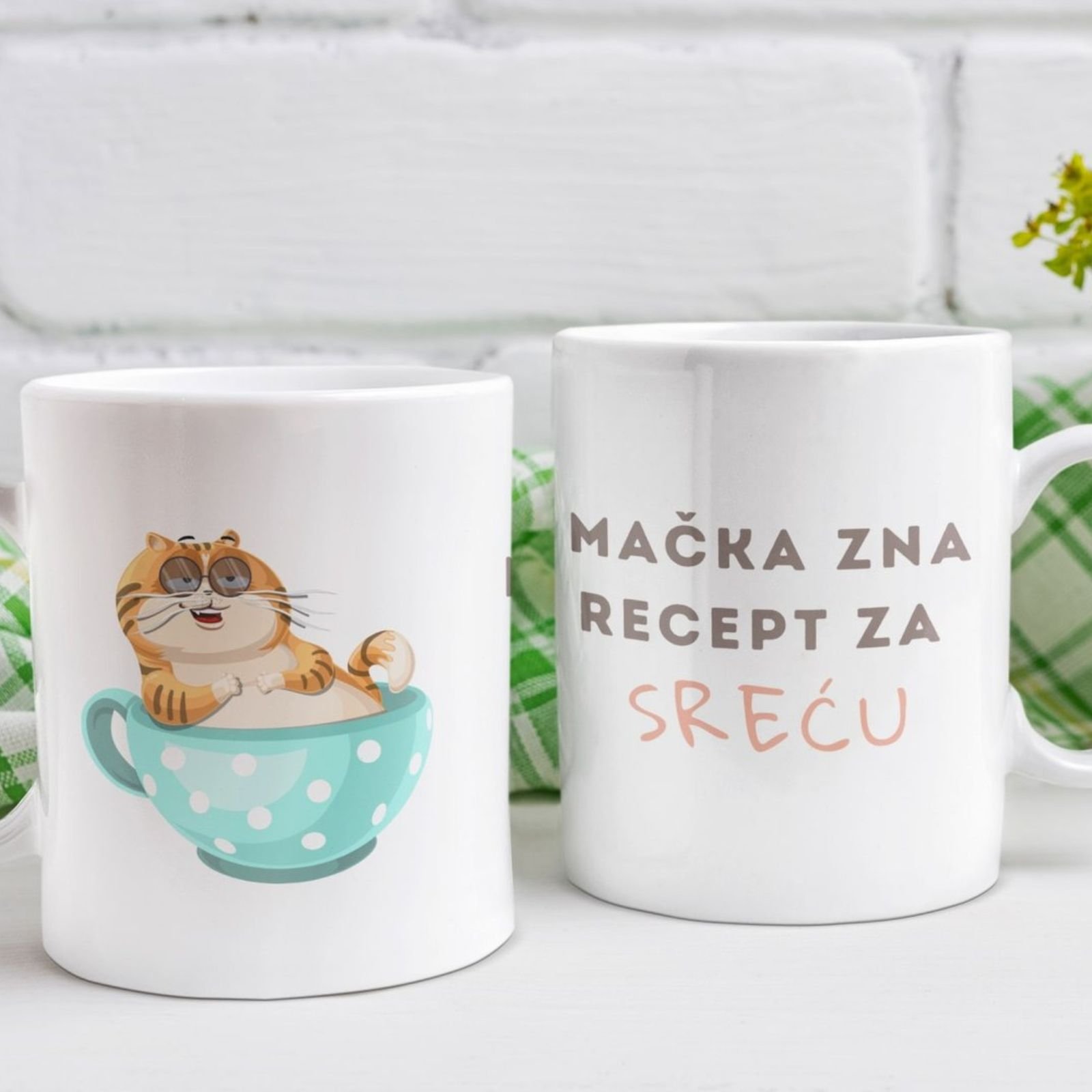 Šolja Mačka zna recept za sreću - Poklon koji donosi osmeh - Mačketina